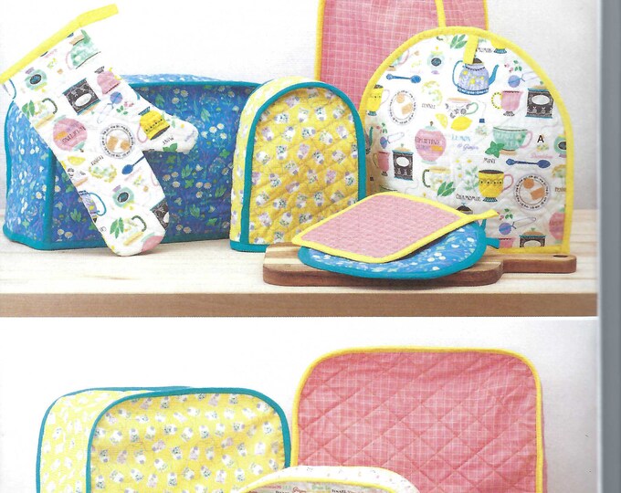 Uncut Simplicity Sewing Pattern 9303 Appliance Covers Pot Holders and ...