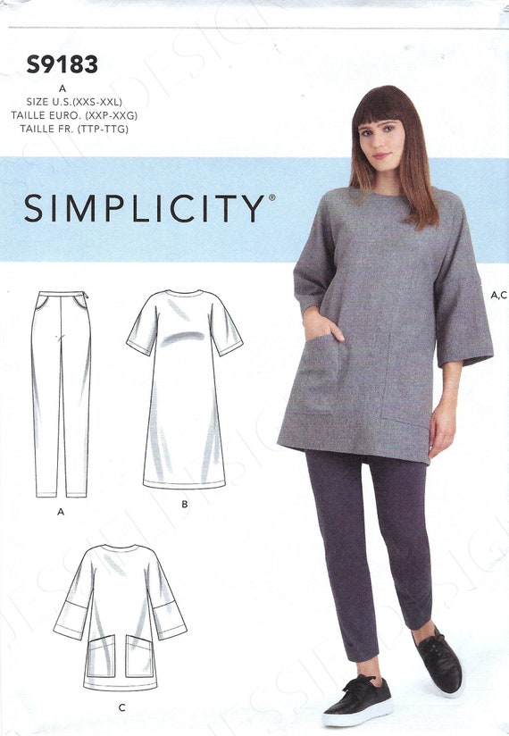 Uncut Simplicity Sewing Pattern 9183 Sewing Pattern Misses - Etsy