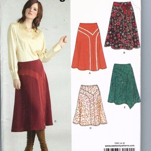 Uncut New Look Sewing Pattern 6623 Size 8-18 Misses Skirt FF - Etsy