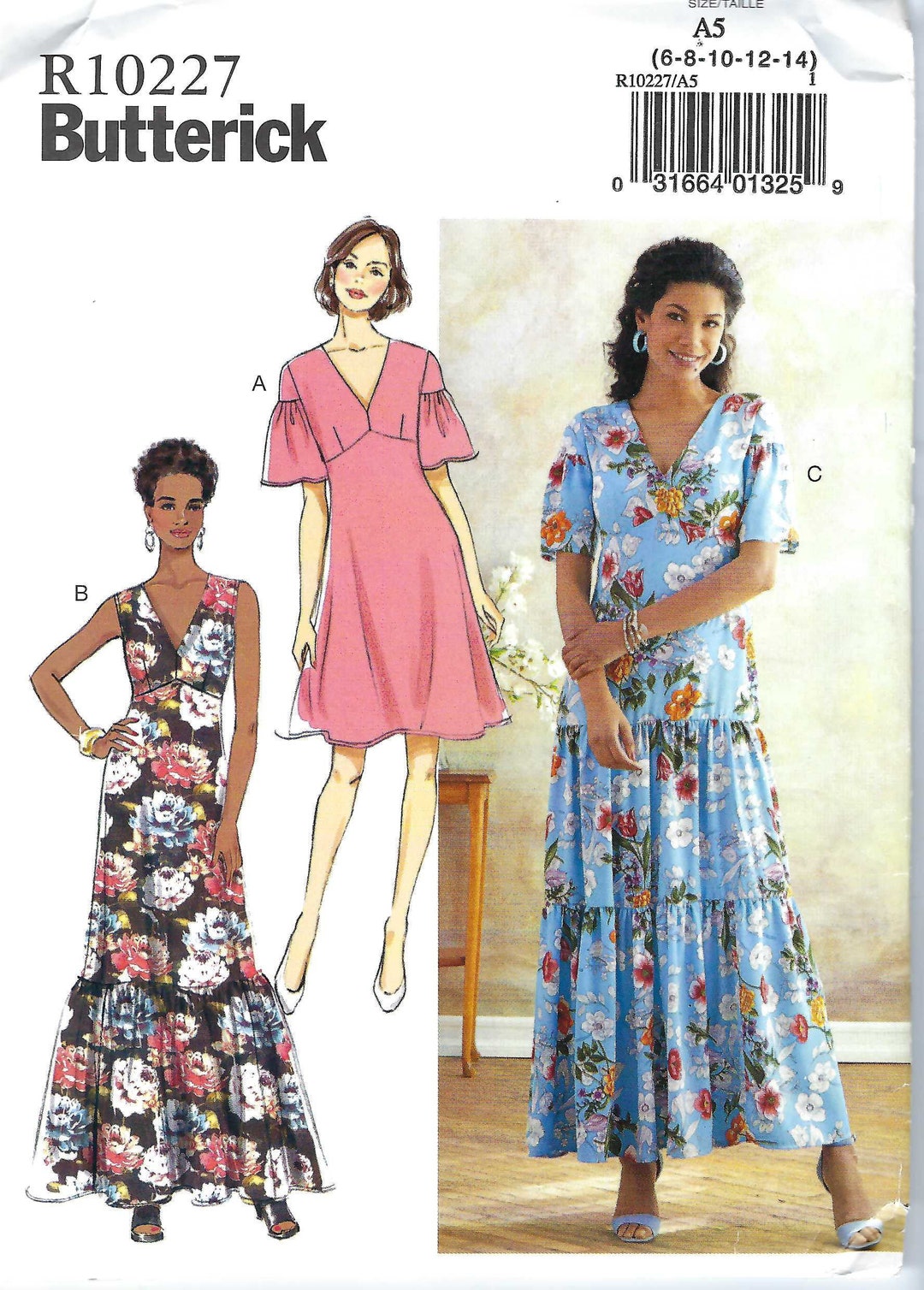 Uncut Butterick Sewing Pattern 10778 10227 6678 Misses'/misses' Petite ...