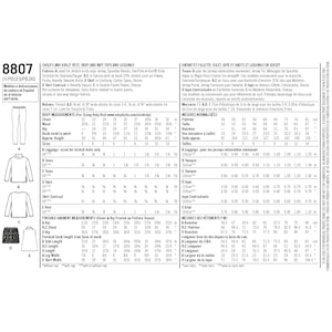 Uncut Simplicity Sewing Pattern 10720 8807 Children's and Girls ...