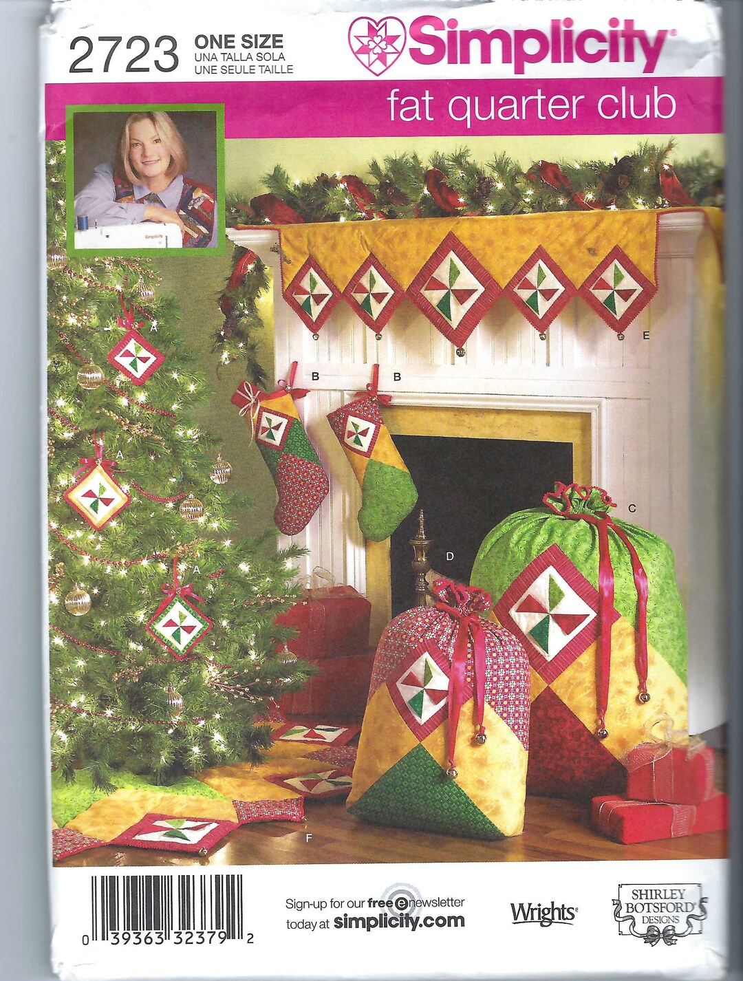 Uncut Simplicity Sewing Pattern 2723, Christmas Sewing Pattern FF - Etsy