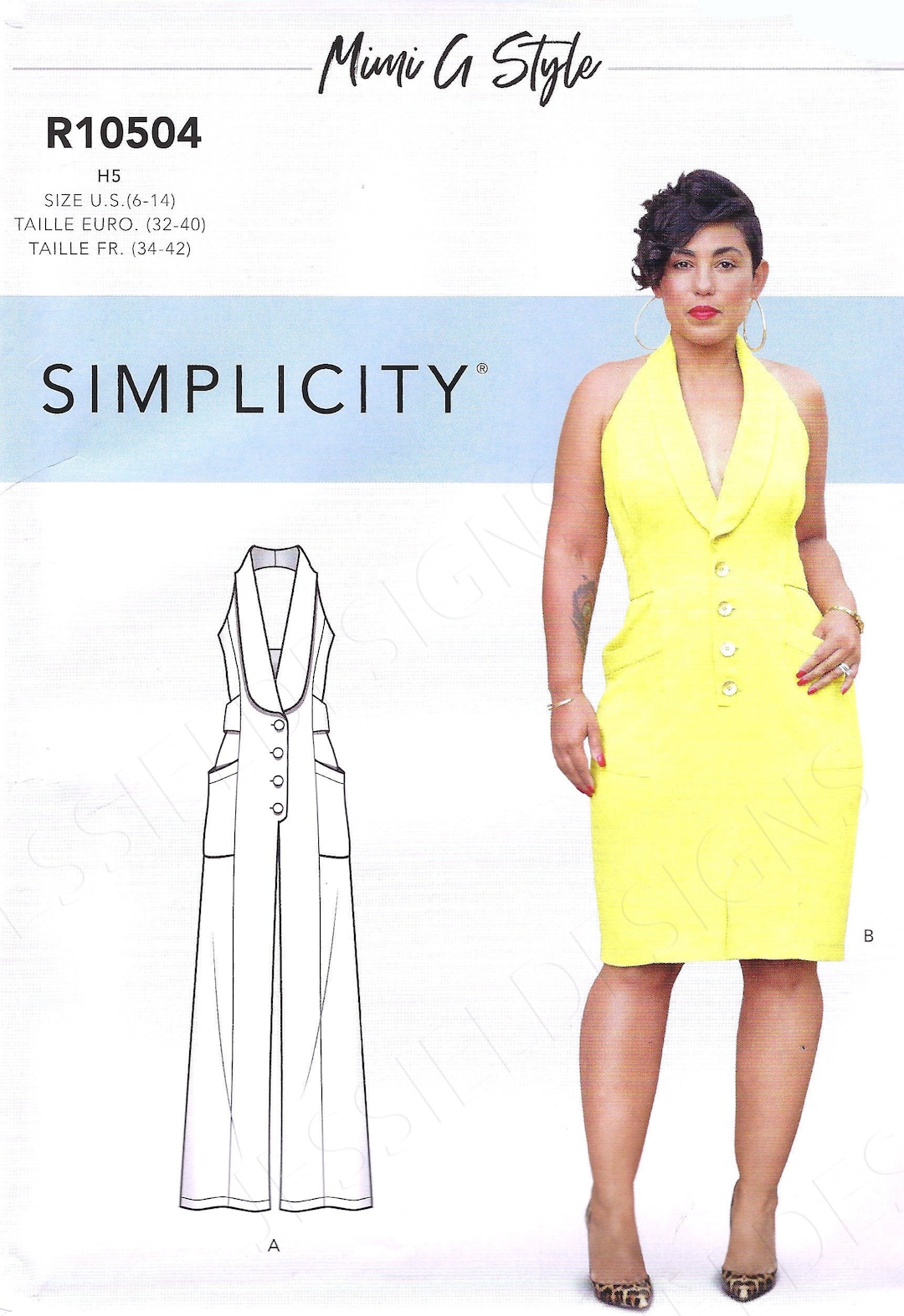 Uncut Simplicity Sewing Pattern 11374 10504 9097 Misses' Dress ...