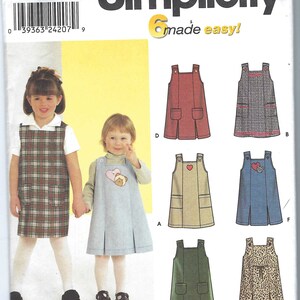 Uncut Simplicity Sewing Pattern 9349 Simplicity Made Easy! Toddler's ...