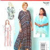 Uncut Butterick Sewing Pattern B6451 6451 Misses' Gathered, Blouson ...