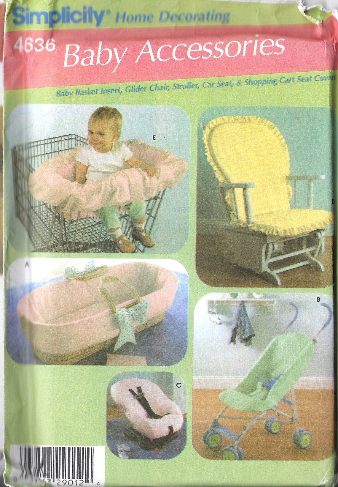 Uncut Simplicity Sewing Pattern Baby Accessories Simplicity - Etsy