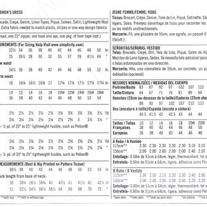 Uncut Simplicity Sewing Pattern 8254 A-line 1960s Dress RETRO REISSUE ...