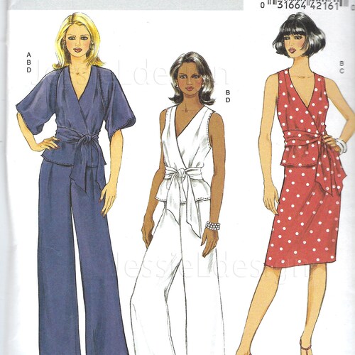 Uncut Butterick Sewing Pattern B6024 6024 Misses' - Etsy