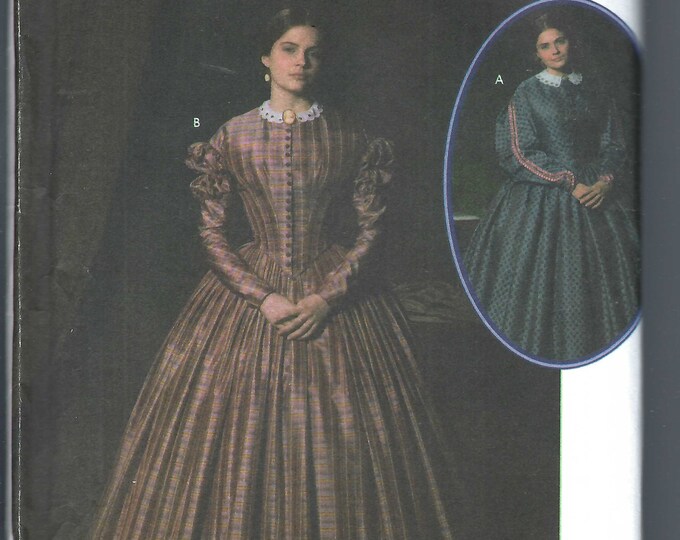 Uncut Sewing Simplicity Pattern Civil War Style Dress 4400, Martha ...