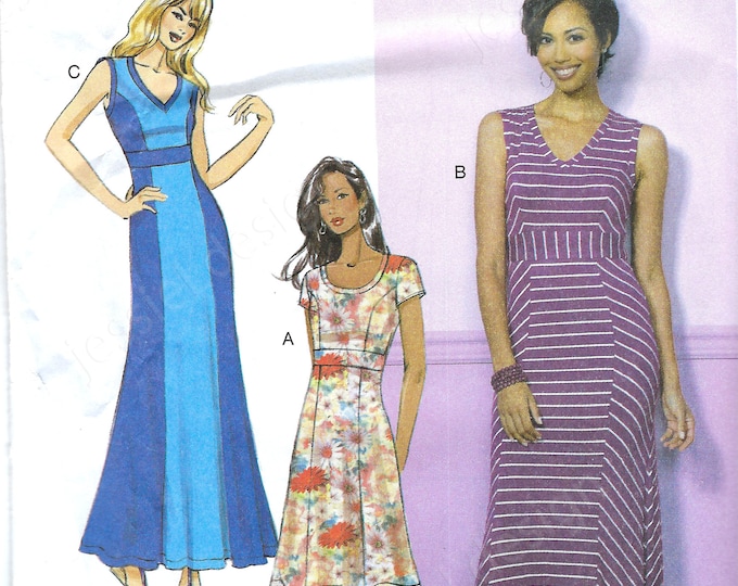 Uncut Butterick Sewing Pattern B6213 6213 Misses' Draped-pocket Jumper ...