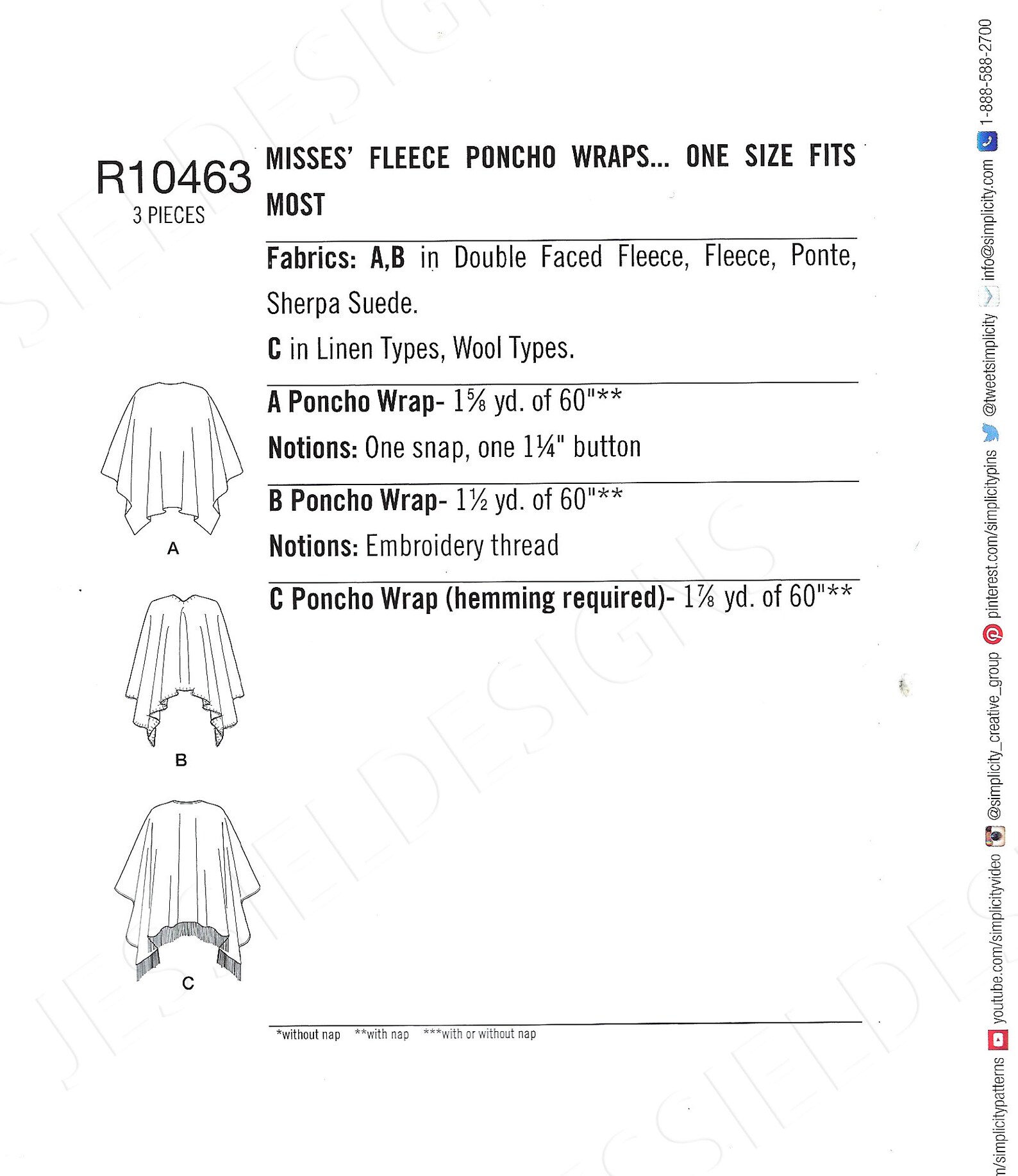 Uncut Simplicity Sewing Pattern 11179 10463 8173 Misses' - Etsy