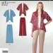 Uncut Vogue Sewing Pattern 9734 Sewing Pattern, Girls Jacket, Skirt ...