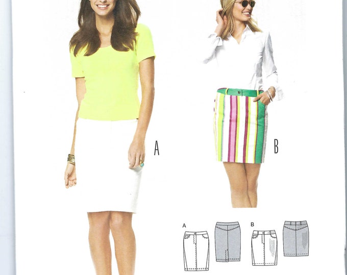 Uncut Burda Sewing Pattern Rock-jean Skirt 6769 Size 10-20 FF - Etsy