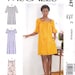 Uncut Misses' Knit Tunics, Pants and Infinity Scarf Simplicity 641 1323 ...