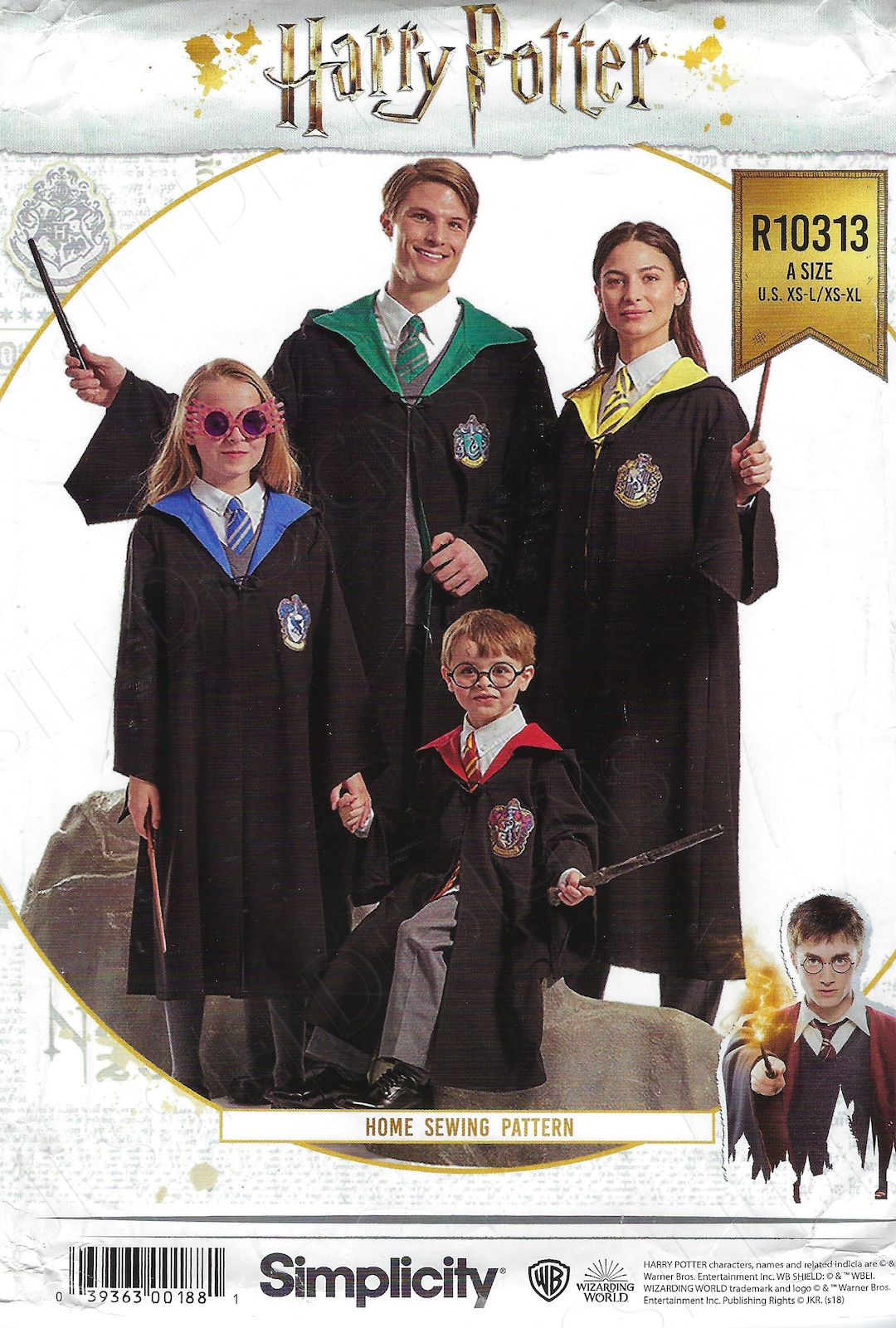 Uncut Simplicity Sewing Pattern 11586 11160 10725 10313 8723 Harry ...