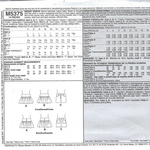 Uncut Mccalls Sew Sewing Pattern 5375 Mccalls Easy Mccalls. Misses ...