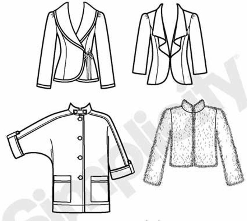 Uncut Simplicity Sewing Pattern 2150 Misses Jackets Size 6/14 - Etsy