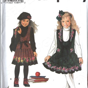 Uncut Vintage Simplicity Sewing Pattern 9167 Daisy Kingdom Girl's ...