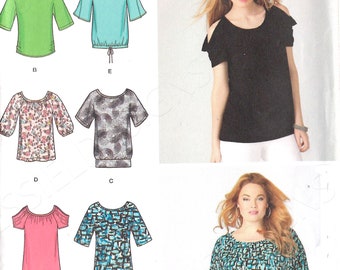 Uncut Simplicity Sewing Pattern 987 10706 10748 8738 0219 Misses' Knit ...