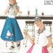 Uncut Simplicity Sewing Pattern Costumes 3847 | Misses' Costumes - 50's ...