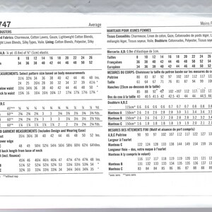 Uncut Simplicity Sewing Pattern 9747 Sewing Pattern Misses Tie Front ...