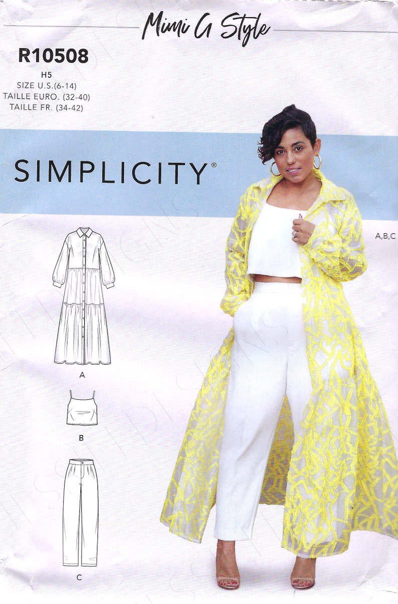Uncut Simplicity Sewing Pattern 11376 11248 10508 9114 Misses' Dress ...