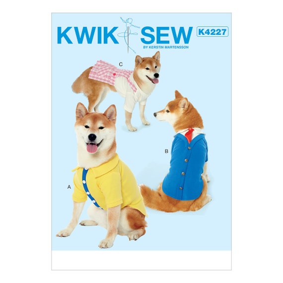Uncut Kwik Sewing Pattern Sew K4227 Dog Clothes 4227 FF | Etsy