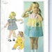 Uncut Simplicity Sewing Pattern 10116 8874 A-line Flared Dress, 2 ...