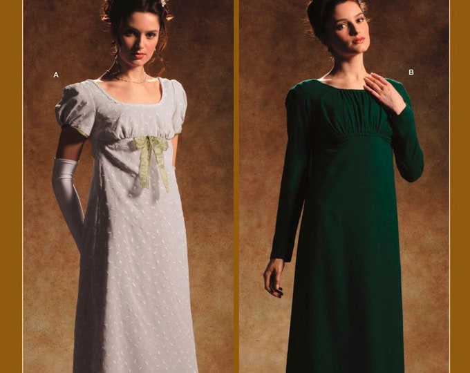 Uncut Simplicity Sewing Pattern 4055 Sewing Pattern Circa 1795-1825 ...