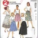 Uncut Simplicity Sewing Pattern 2469 Girl's Skirt Size 3,4,5,6 7-14 FF ...