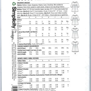 Uncut Simplicity Sewing Pattern 9503 UNCUT Pattern for Girl's Dresses ...