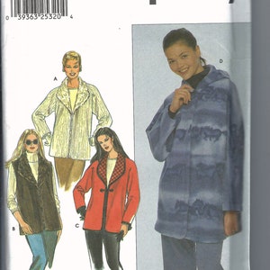 Uncut Vintage Simplicity Sewing Pattern Jacket or Vest Pattern 9939 ...