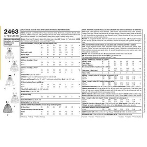 Uncut Simplicity 2463 Child's Special Occasion Dress, Flower Girl ...