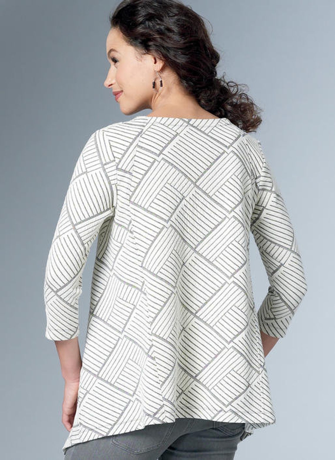 Uncut Butterick Sewing Pattern B6492 6492 Misses' Loose Knit Tunics ...