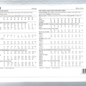 Uncut Simplicity Sewing Pattern 9640 Misses' Dolman Sleeve Dresses ...