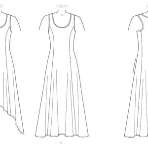 Uncut Kwik Sewing Pattern K4259 Misses' Dresses' 4259 Size Xs-s-m-l-xl ...