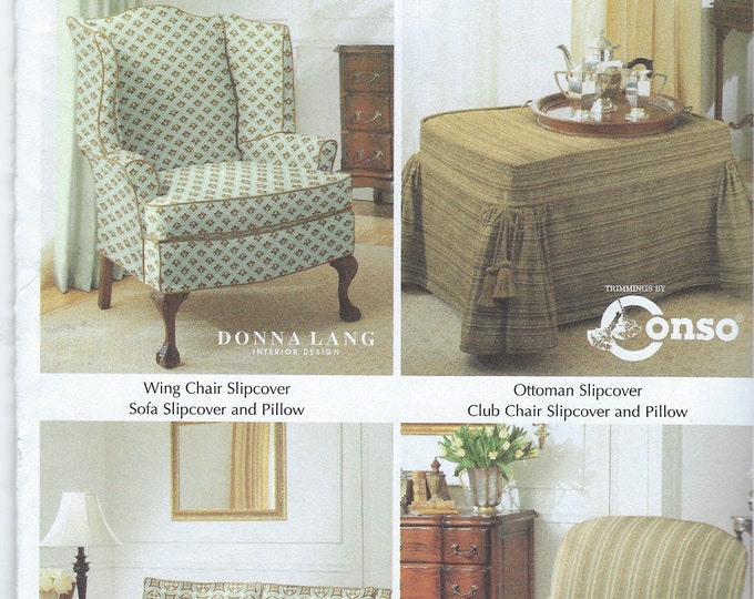 Uncut Simplicity Sewing Pattern 5383 Traditional Slipcovers and ...