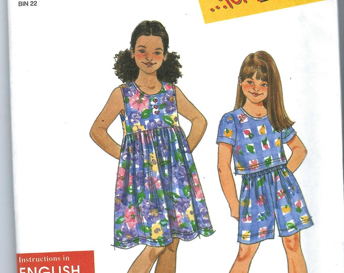 Uncut Vintage Simplicity Sewing It's so Easy for Kids" Pattern 8042 ...