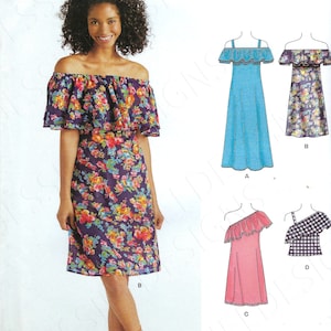 Uncut New Look Sewing Pattern 592 6507 Dresses Sewing Pattern - Etsy
