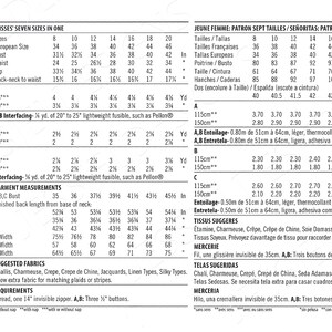 Rare Uncut New Look Sewing Pattern 6594 Women's Fitted Dress Midrif ...