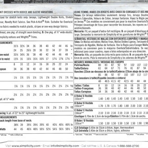 Uncut Simplicity Sewing Pattern 3678 Threads Magazine Dress, Scoop V ...