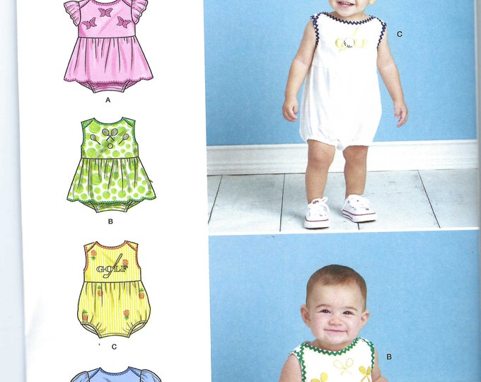 Uncut Simplicity Sewing Pattern Babies' Romper Simplicity - Etsy