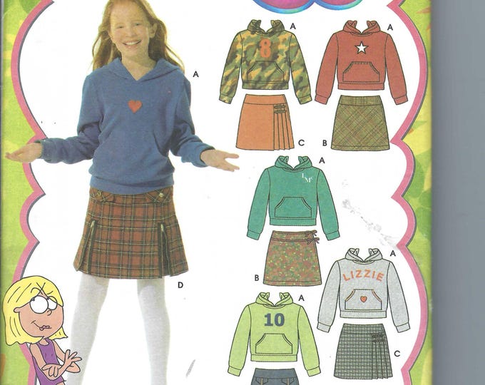 Uncut Simplicity Sewing Pattern 4972 UNCUT Lizzie Mcguire Girls Plus ...