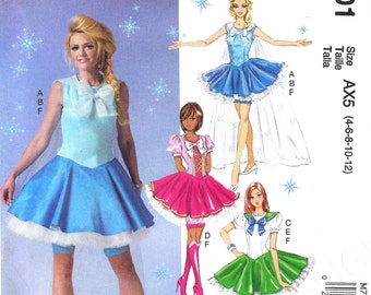 Uncut Simplicity Sewing Pattern 7756 Misses Reenactment Costume ...