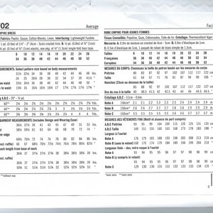 Uncut Simplicity Sewing Pattern Misses' Empire Dress Simplicity 11704 ...