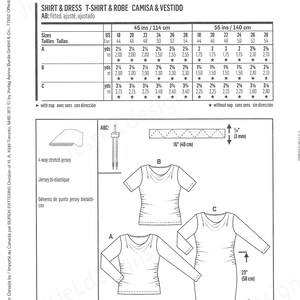 Uncut Burda Sewing Pattern Draped Shirt or Dress Pattern Burda 6785 ...