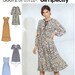 Uncut Simplicity 10115 S8872 8872 Sewing Pattern Misses Pullover Dress ...