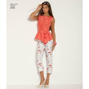 Uncut Women's Top Skirt and Pants Sewing Pattern, Capris Pattern, New ...