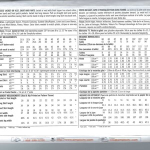 Uncut Vintage Simplicity Sewing Pattern 8398 Sizes 8-10-12 Misses Jacket Vest Skirt Pants FF - Etsy