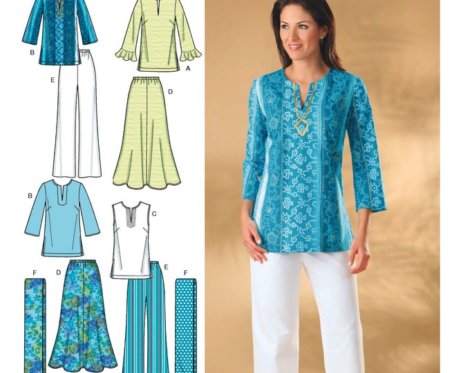 Uncut Simplicity Sewing Pattern 9130 S9130 4149 Misses' & Plus Size ...